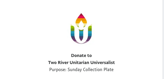 Sunday Plate | Two Rivers Unitarian Universalist